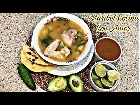 CALDO DE POLLO SUPER SABROSO.  #MaribelCocinaConAmor