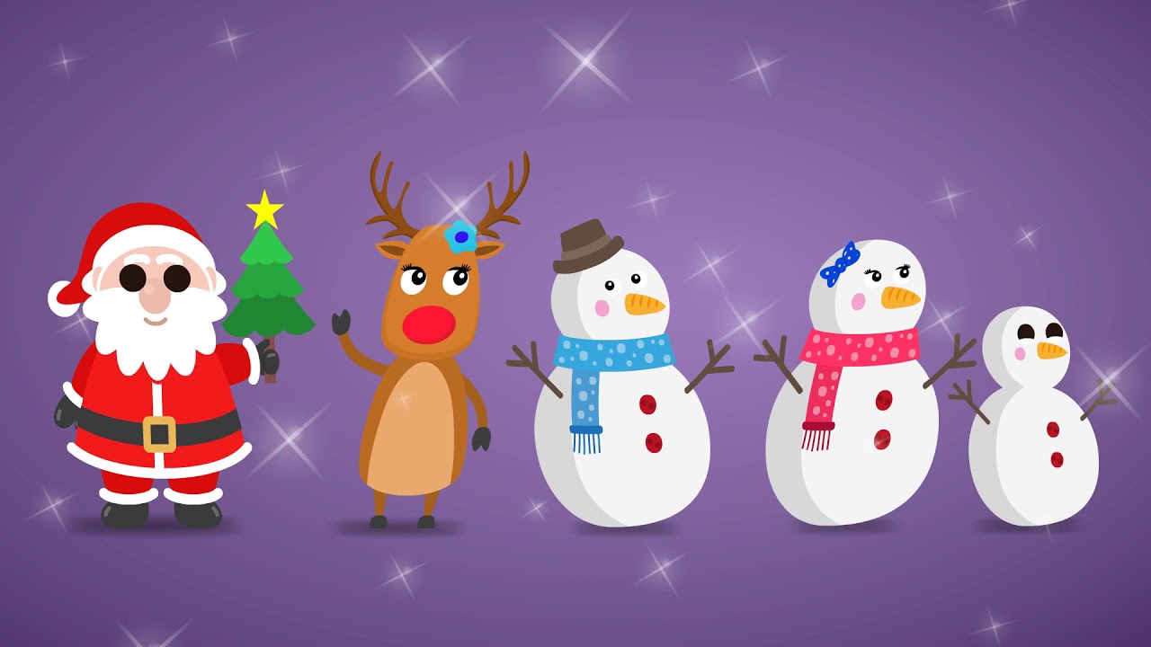 Santa Finger family song | Christmas song | Kids songs | Finger Family ...