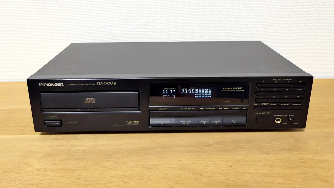 Pioneer PD4700 - HiFi - YouTube