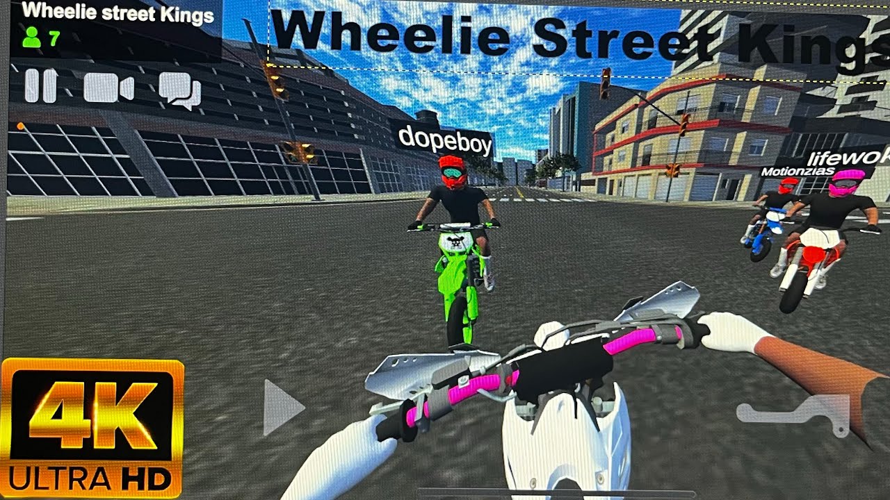 WHEELIE LIFE 3 RIDEOUT IN WHEELIE STREET KINGS SERVER! (GOING CRAZY ...
