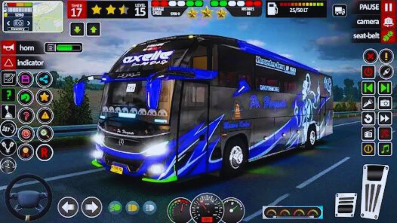 modern public bus simulator : city coach bus driving game 3d #best game ...
