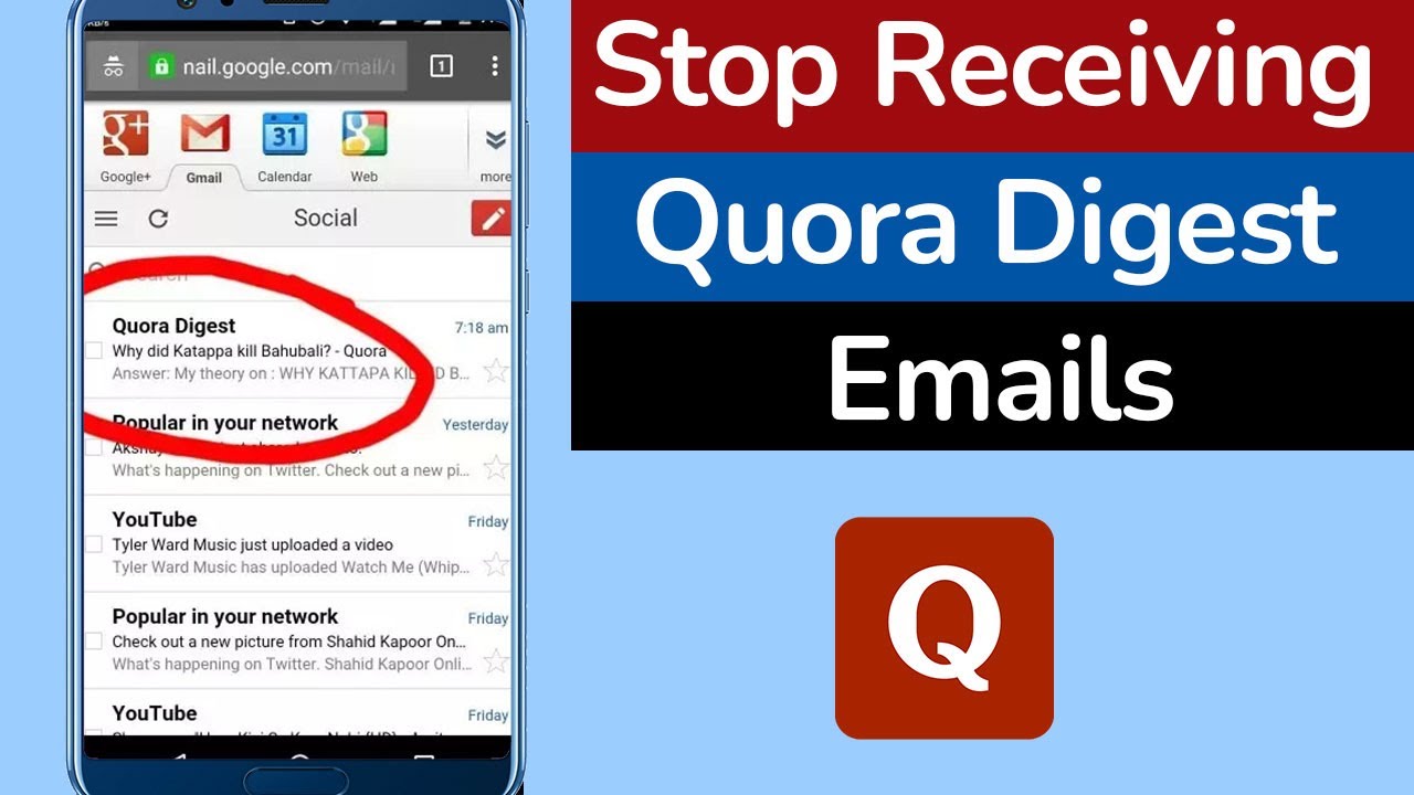 How to Disable Quora Digest Emails? - YouTube
