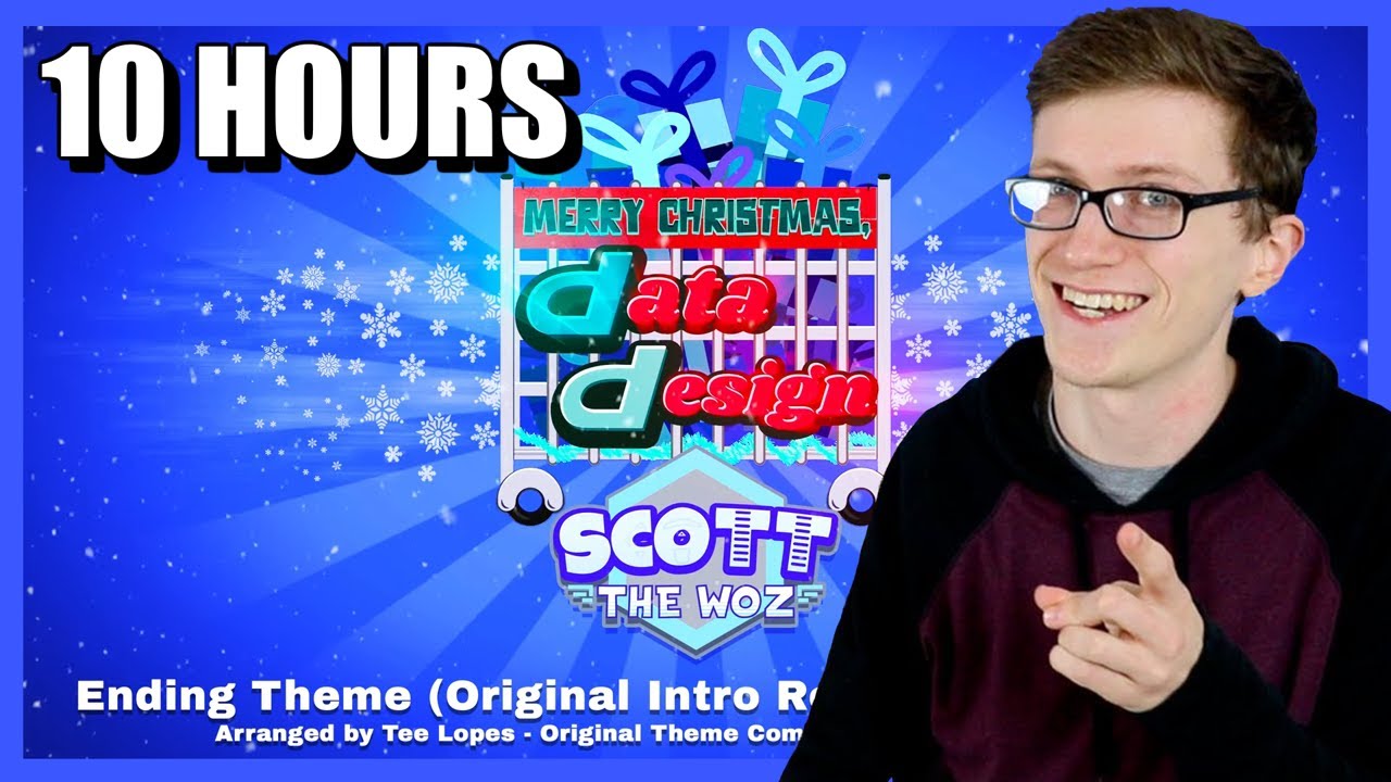 10 HOURS of Merry Christmas, Data Design! Staff Roll Theme - Scott The ...
