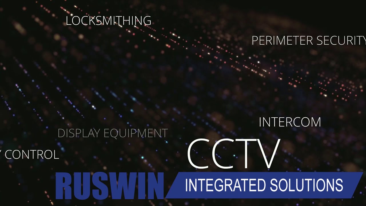 Ruswin Integrated Solutions CCTV Smart Cameras - YouTube