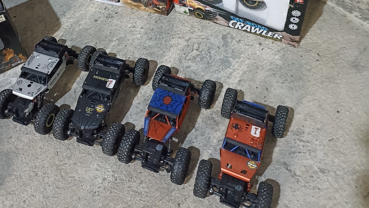 Service mobil RC off-road, paket usaha rental rc, test fungsi setelah ...