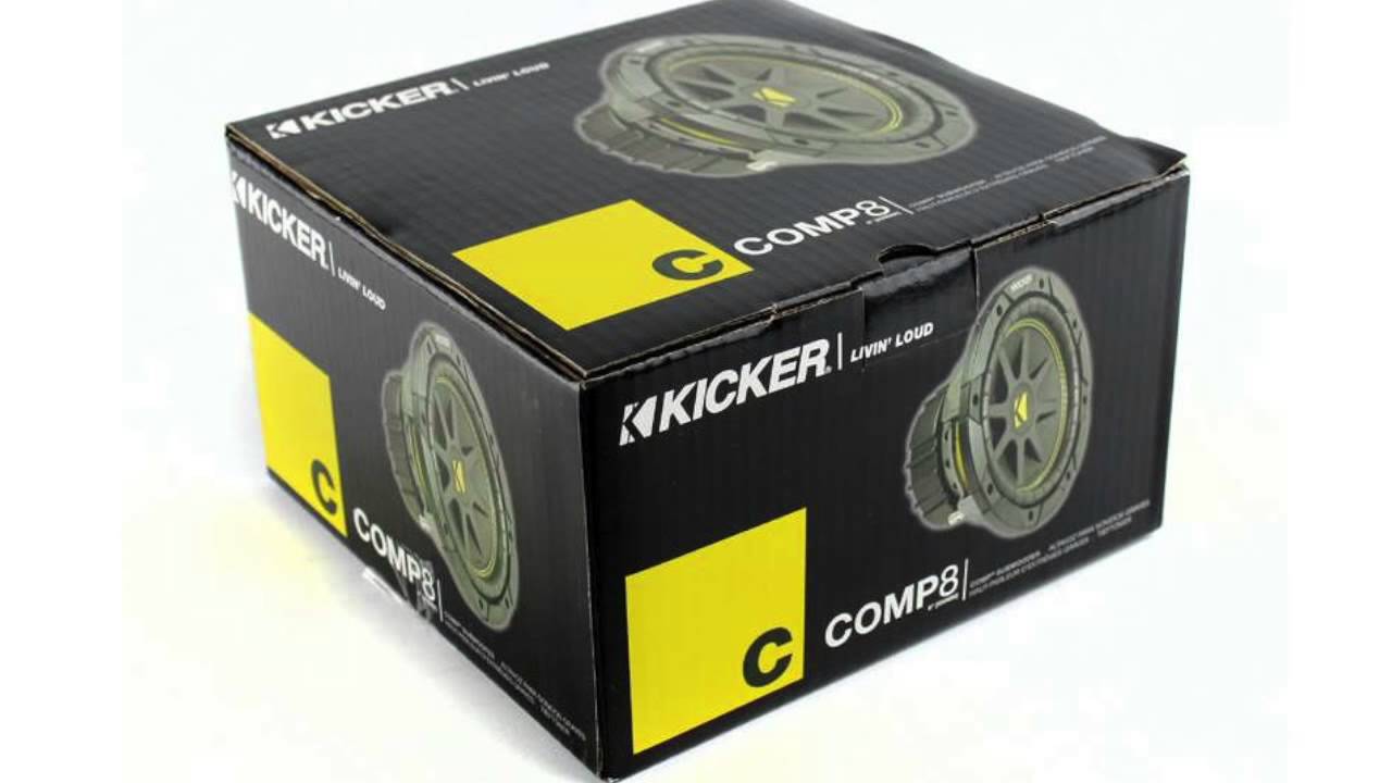 Kicker 10C84 8-Inch Comp 200W Subwoofer - YouTube