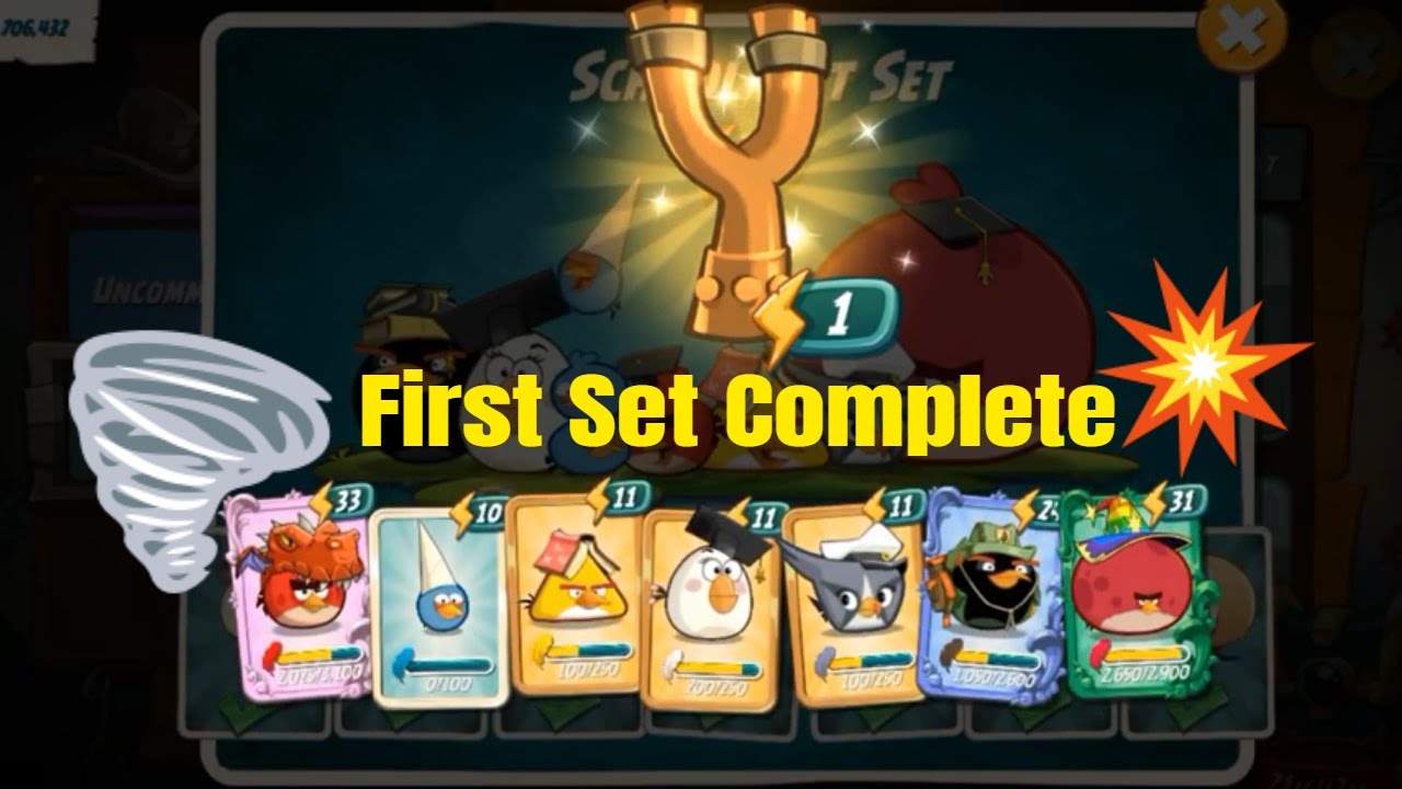 School Hat Set Complete | Angry Birds 2 - Hat Set Complete | Leveled Up ...