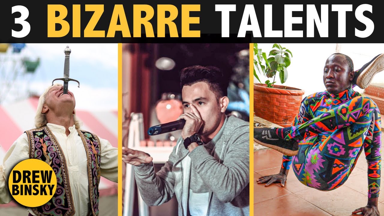 3 BIZARRE TALENTS Around the World - YouTube