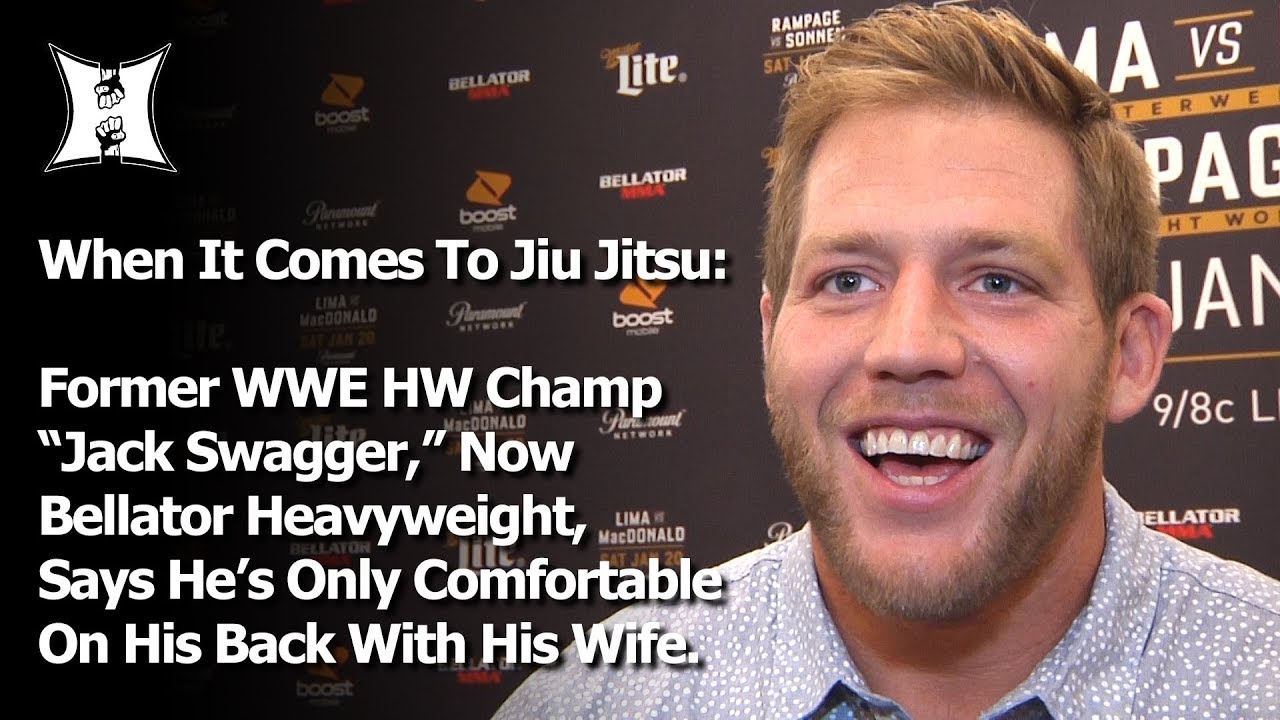 Bellator's Jack Hager, Formerly WWE’s “Jack Swagger,” Only Comfortable ...