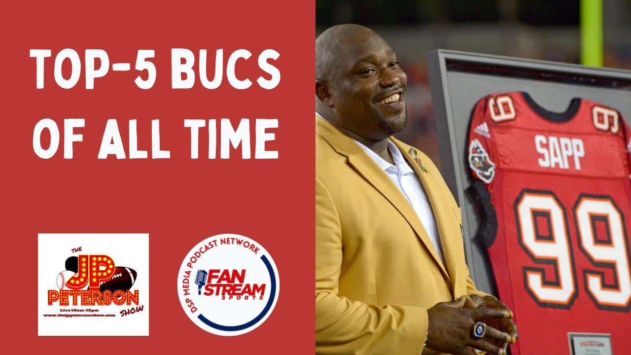 JP Peterson Show Special: Top-5 #Buccaneers Of All-Time - YouTube