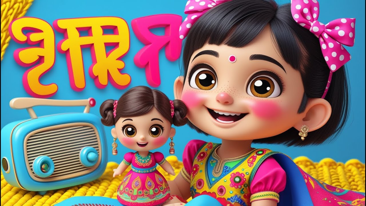 Gudiya Rani - गुड़िया रानी | Baby Doll Song & Fun Hindi Rhymes for Kids ...
