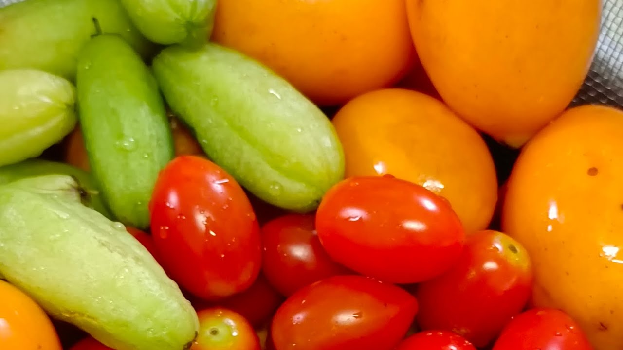 เปรี้ยวอร่อย ตะลิงปลิงกะปิหวาน มะปรางกะปิ มะเขือเทศเปรี้ยวอมหวาน - YouTube