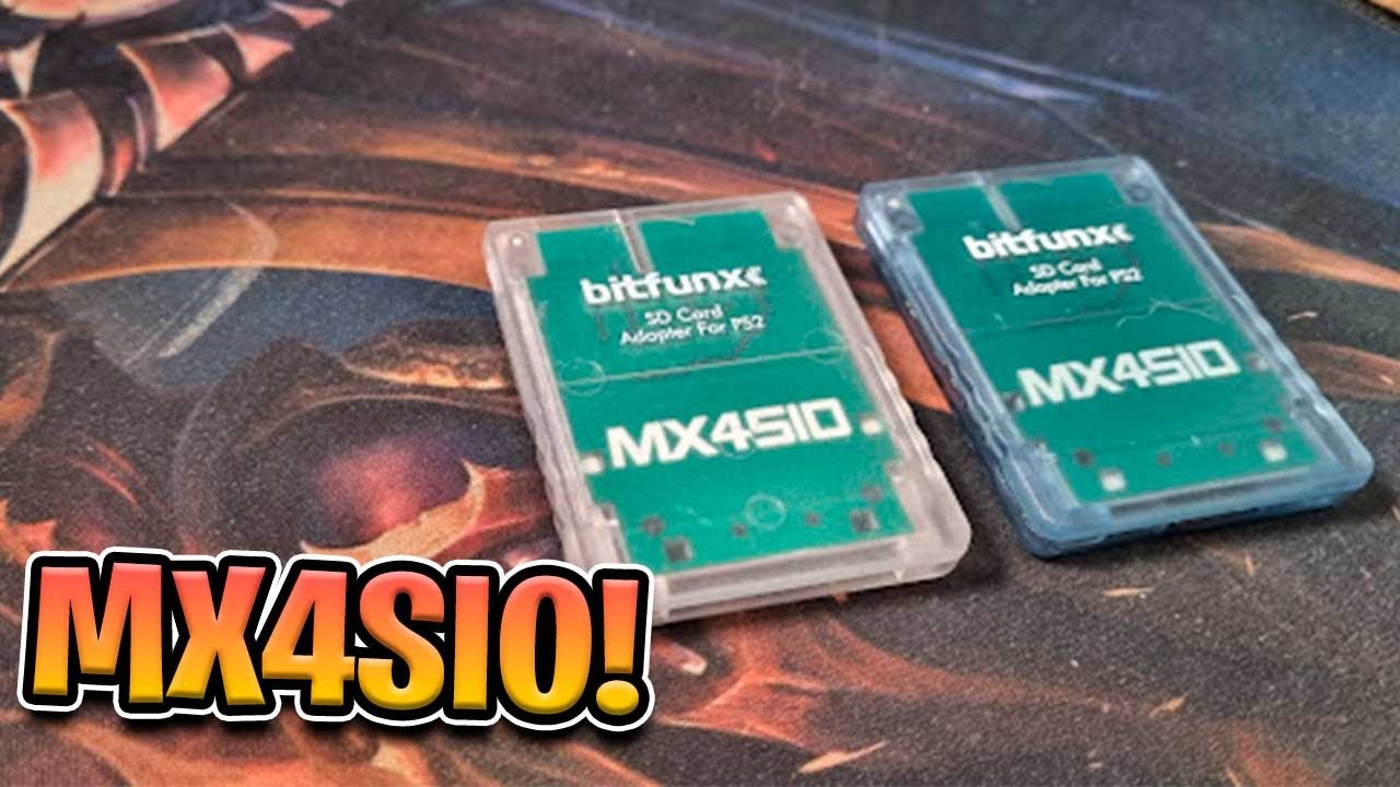 MX4SIO da Bitfunx para PS2! Jogos pelo cartão SD! - YouTube