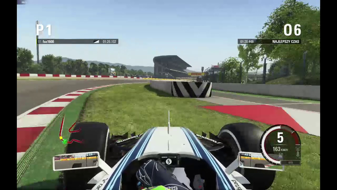 F1 2015 game - Barcelona test day - YouTube