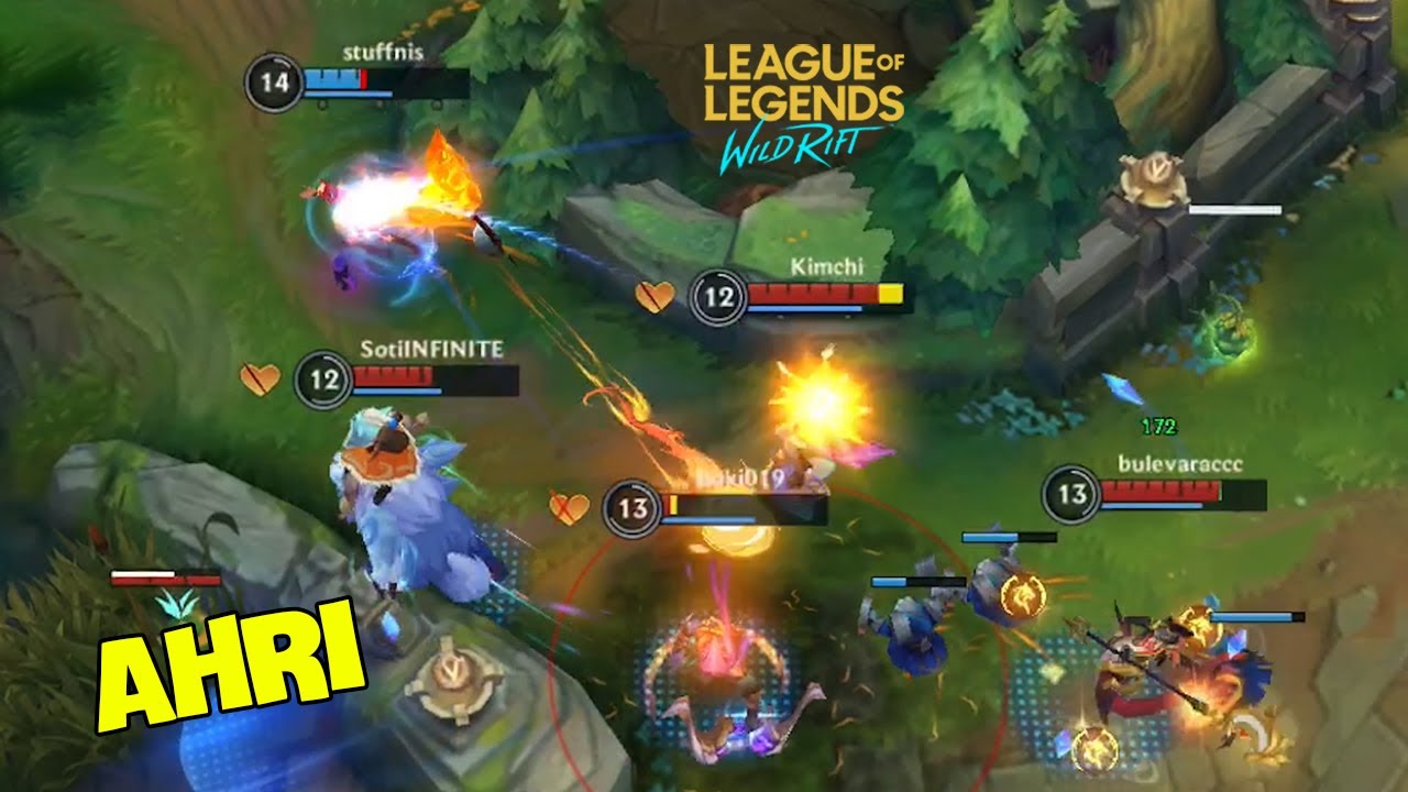 Wild Rift AHRI Montage - Best AHRI Plays | LoL Wild Rift Montage - YouTube