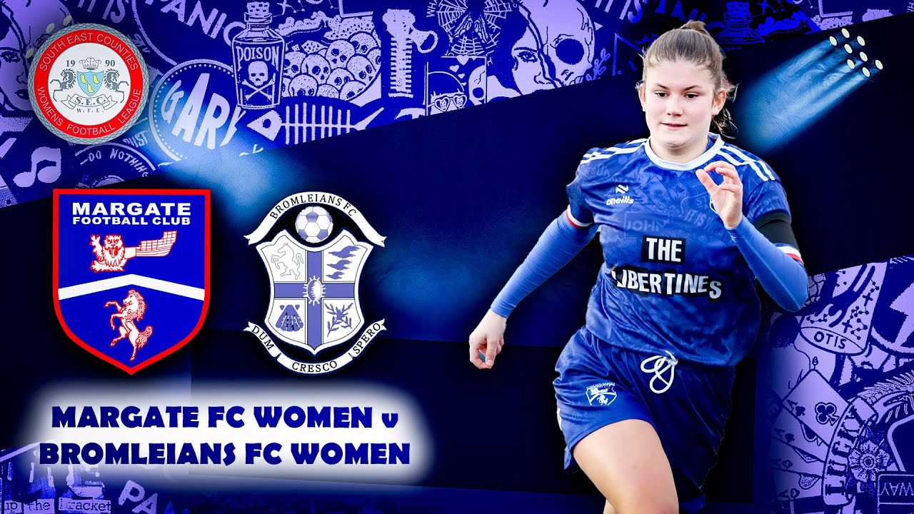 HIGHLIGHTS - SECWFL - Margate FC Women v Bromleians FC Women (H) - YouTube