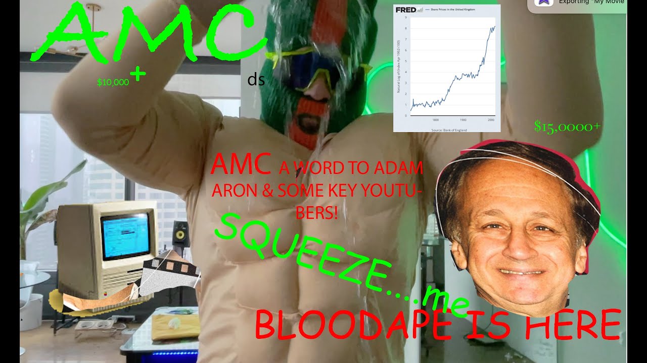 AMC message for the APES YOUTUBERS & ADAM ARON. - YouTube