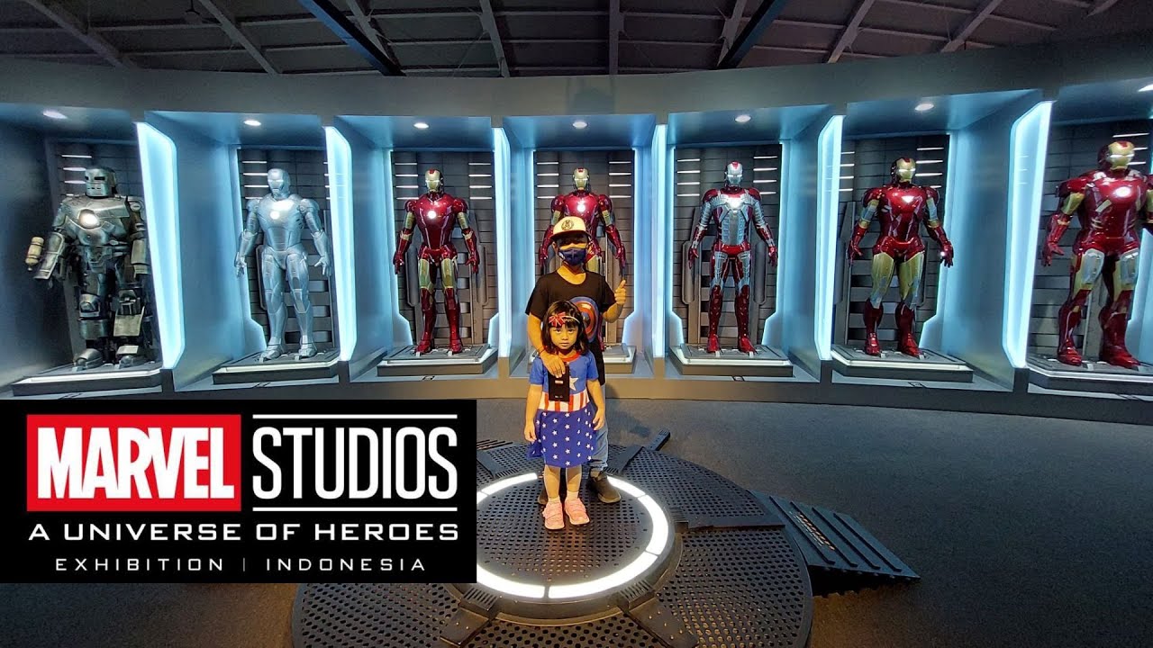 Marvel Studio Exhibition } The Largest in Southeast Asia - YouTube