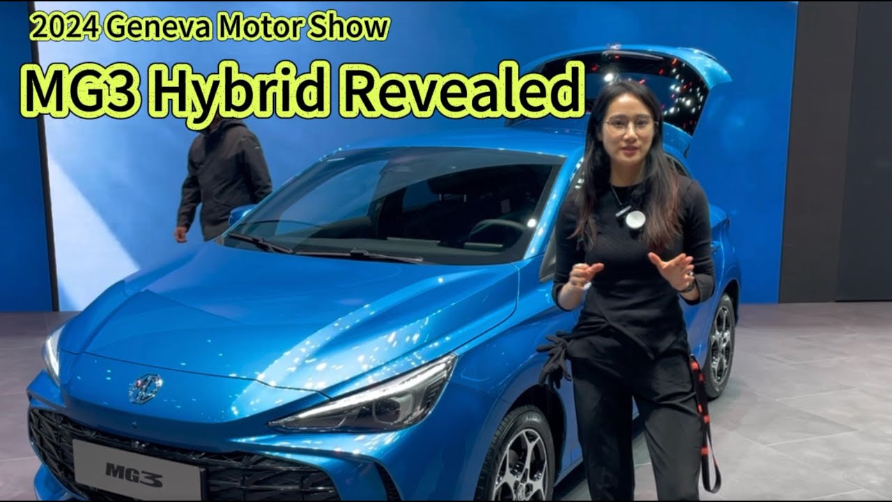 New MG3 Revealed: A Stylish Hybrid Hatchback - YouTube