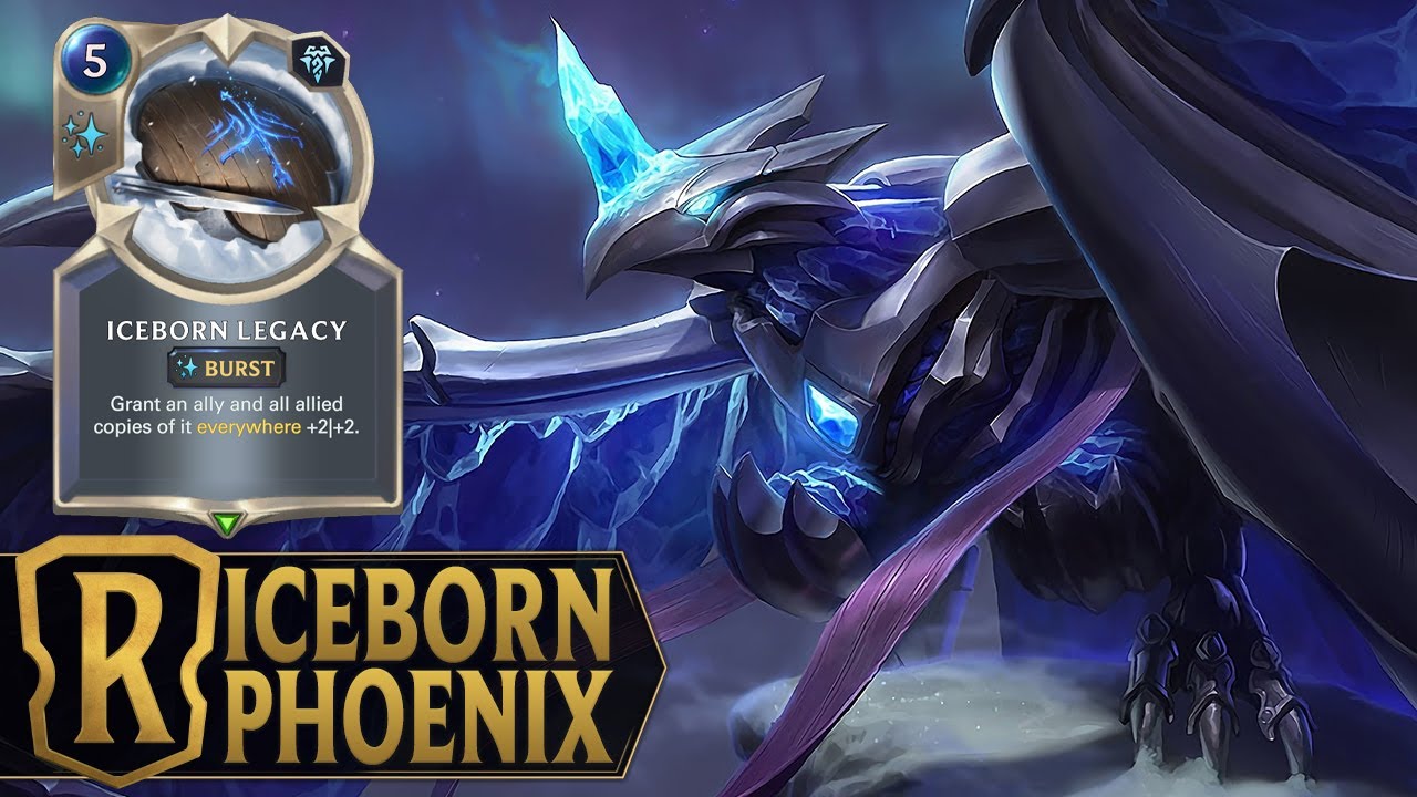 Iceborn Cryophoenix Legacy - Zombie Anivia Deck - Legends of Runeterra ...