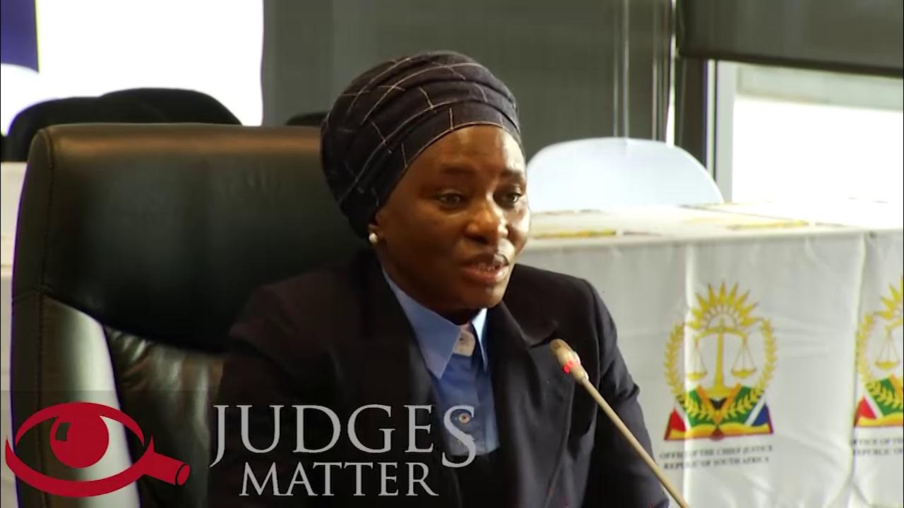 JSC Interviews Oct 2017: Gauteng HC Candidate Makhubele discusses indigenous languages (2 ...