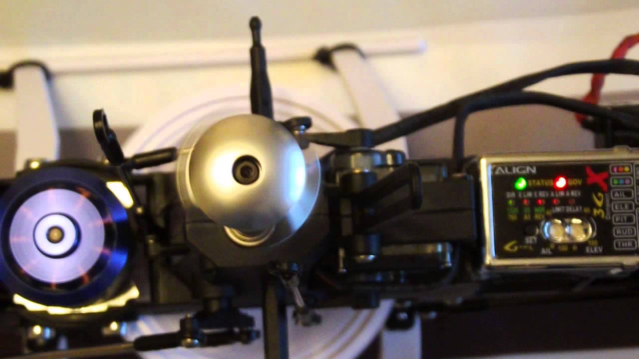 Blade 450 3D With Head Block - YouTube