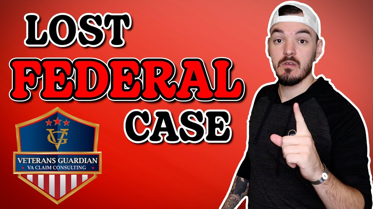 Veterans Guardian LOSES Federal Case Regarding VA Disability Claims And ...