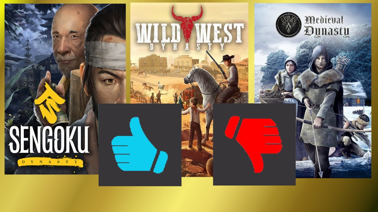 Medieval vs. Wild West vs. Sengoku Dynasty ! Steam Day One Impressions ...
