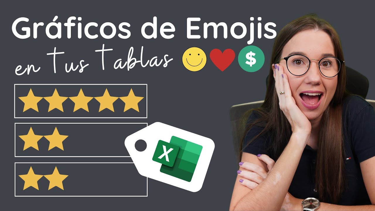 🤩 Minigráficos de EMOJIS en tus TABLAS en EXCEL. - YouTube