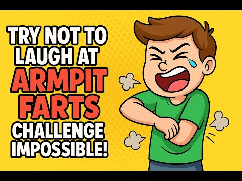 Try not to laugh Armpit Fart Challenge
