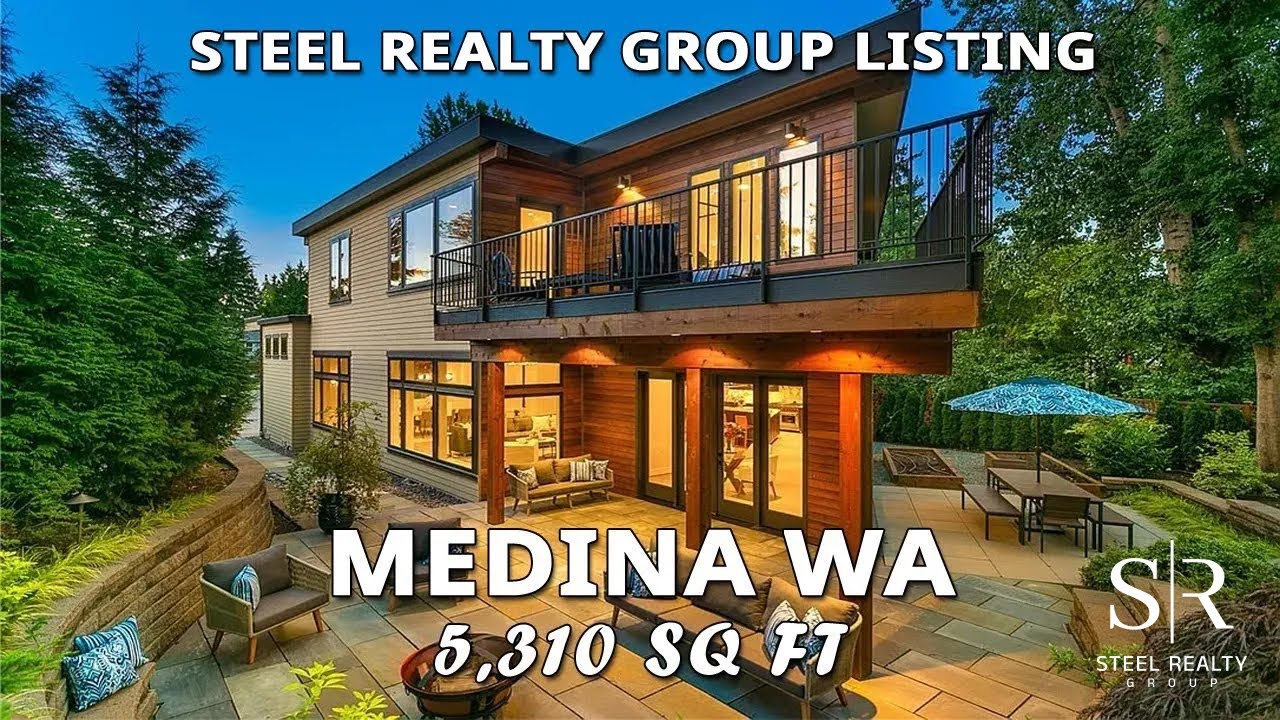 Tour A Luxury Medina, Washington Property - YouTube
