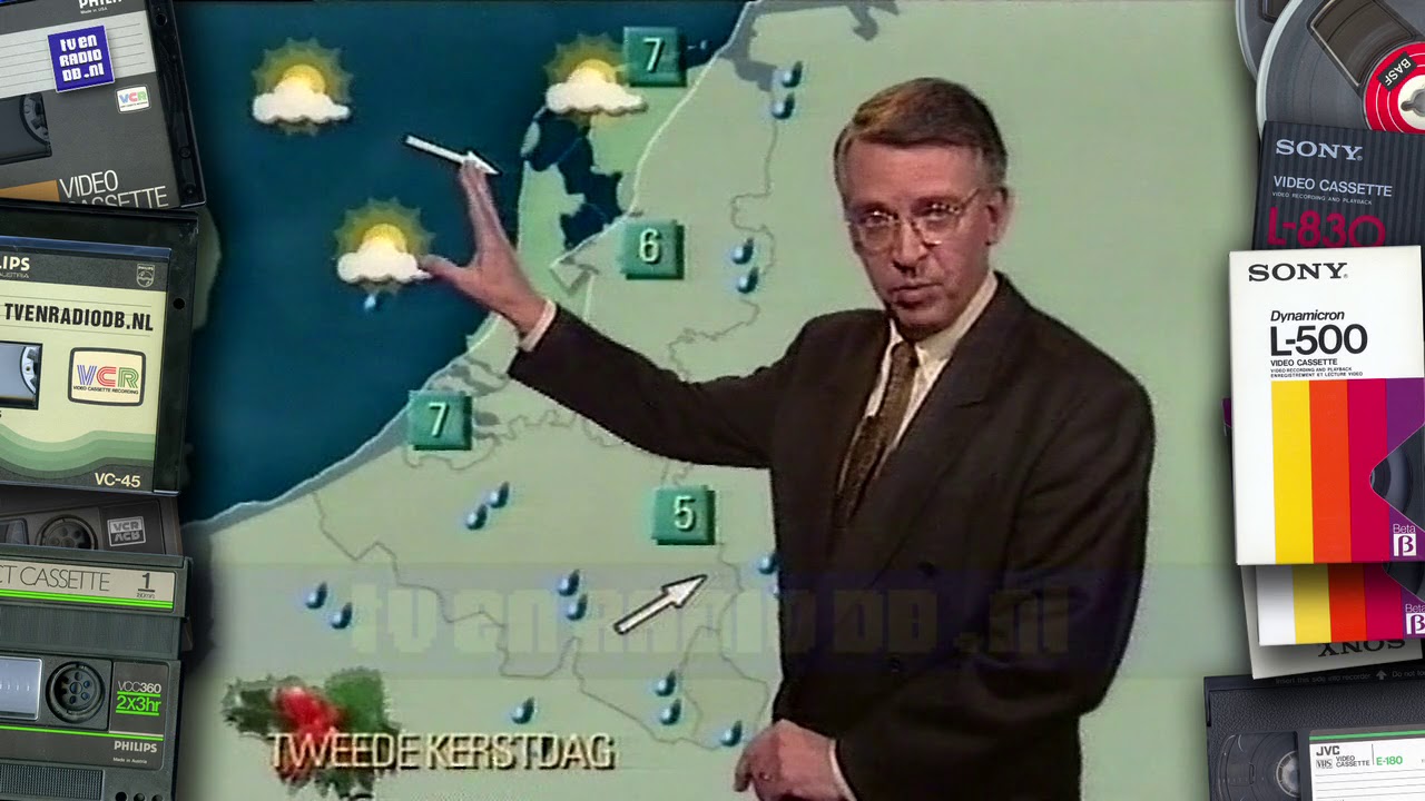 TV🎄: RTL4 Weer (19911225) - John Bernard - YouTube
