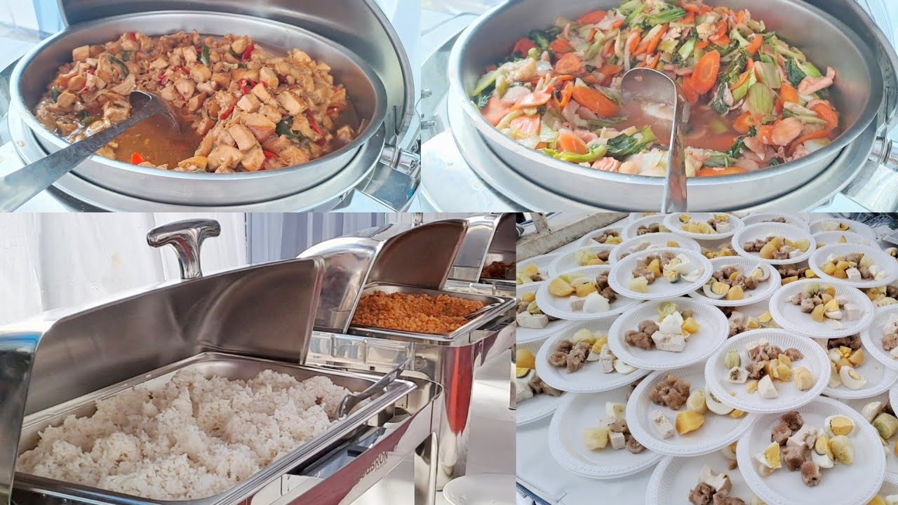 Menu prasmanan untuk acara khitan | ide usaha catering - YouTube