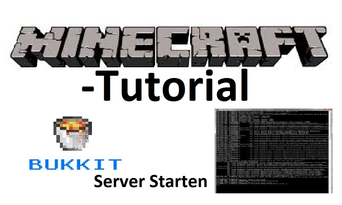 Minecraft Bukkit Server starten - YouTube