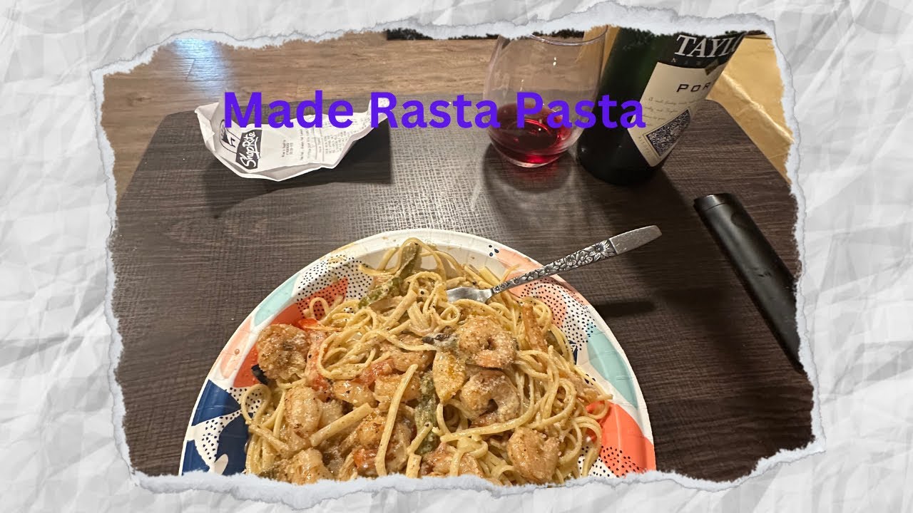 Naja & I made rasta pasta for the 1st time ! - YouTube