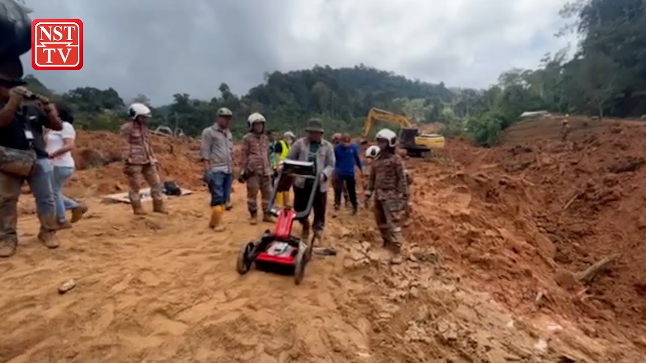 Batang Kali tragedy: Rescuers deploy ground penetrating radar to locate ...