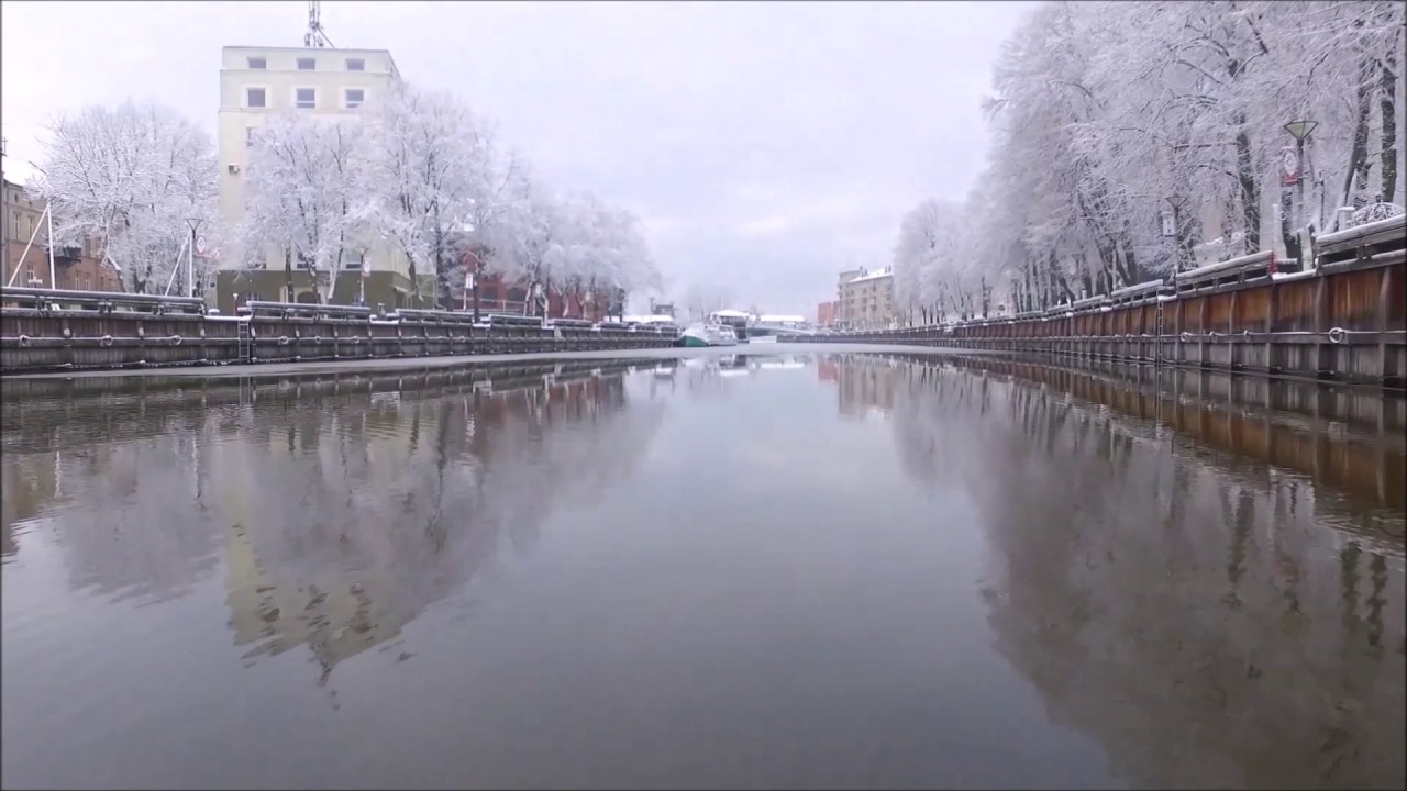 Klaipėdoje žiema HD - YouTube
