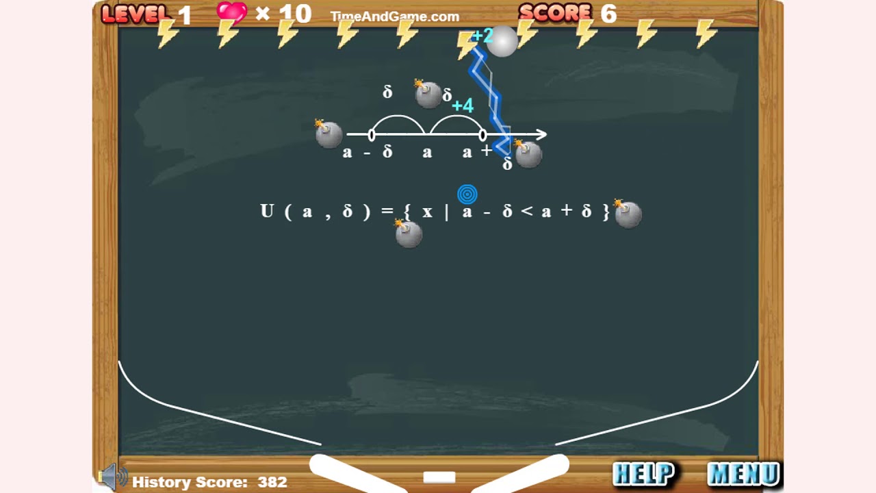 How to play Math Pinball game | Free online games | MantiGames.com ...