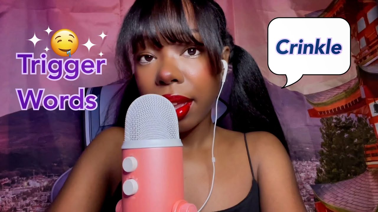 ASMR| Tingly trigger words for sleep 😴 - YouTube