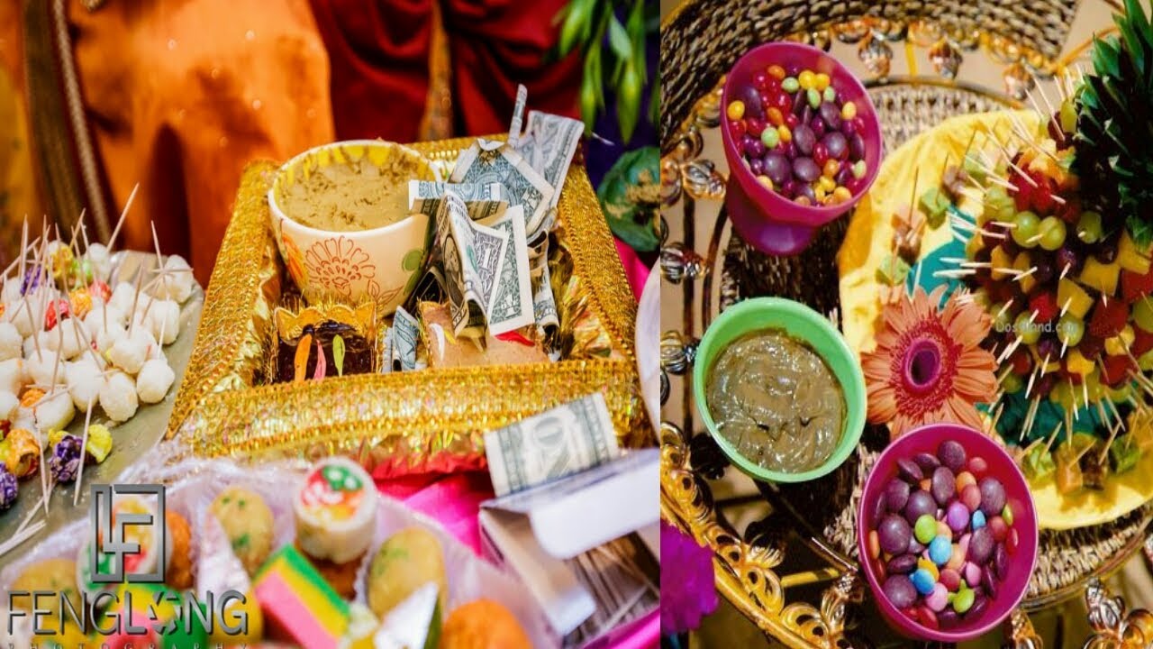 Mehndi Table Decorations