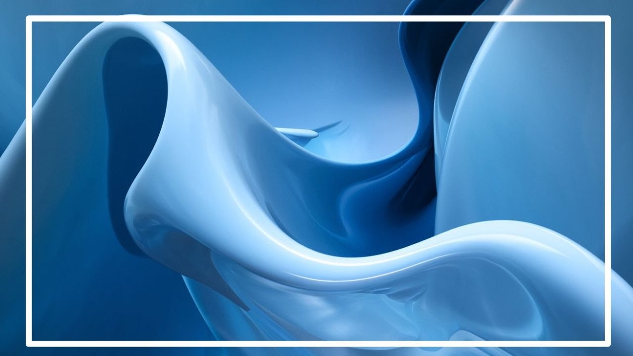 FLUID BLUE DYNAMICS | TVART | 4K | 2 hr |#art #TVart #digitalart # ...