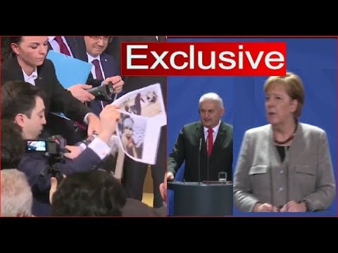 Turkish PM Bodyguards attacks Journalist in Germany, while Angela ...