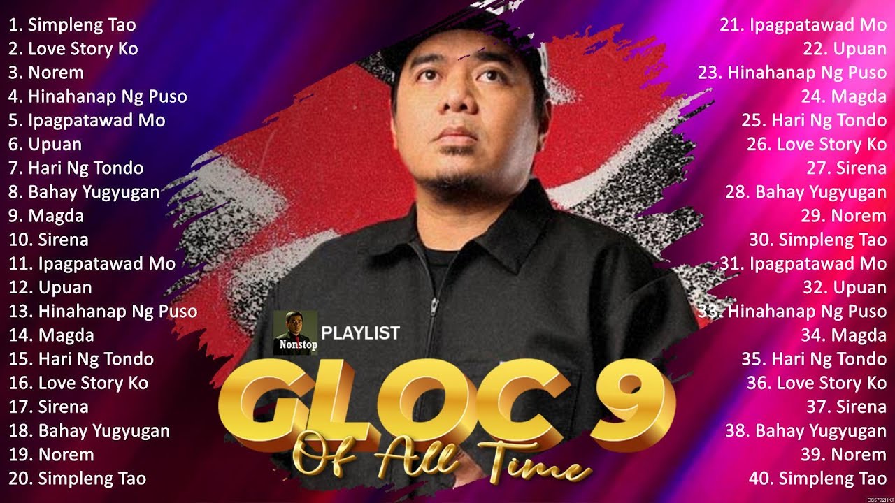 Gloc-9 Best Songs | Nonstop songs | OPM SONGS | TAGALOG RAP - YouTube