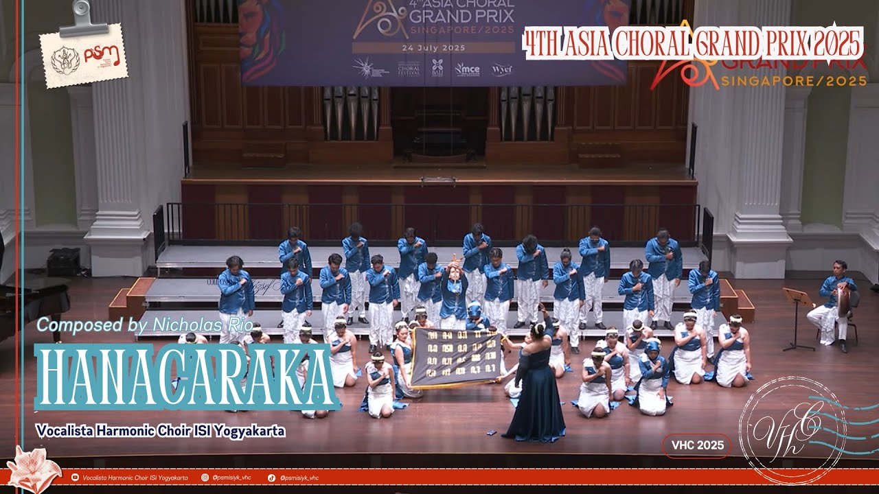 Hanacaraka (Nicholas Rio) - Vocalista Harmonic Choir ISI Yogyakarta ...