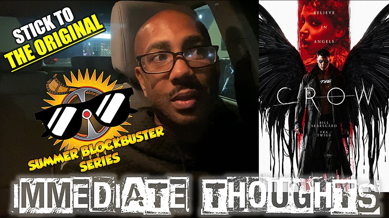 THE CROW 2024 Review! A Waste of Time Bill Skarsgård FKA Twigs Danny ...