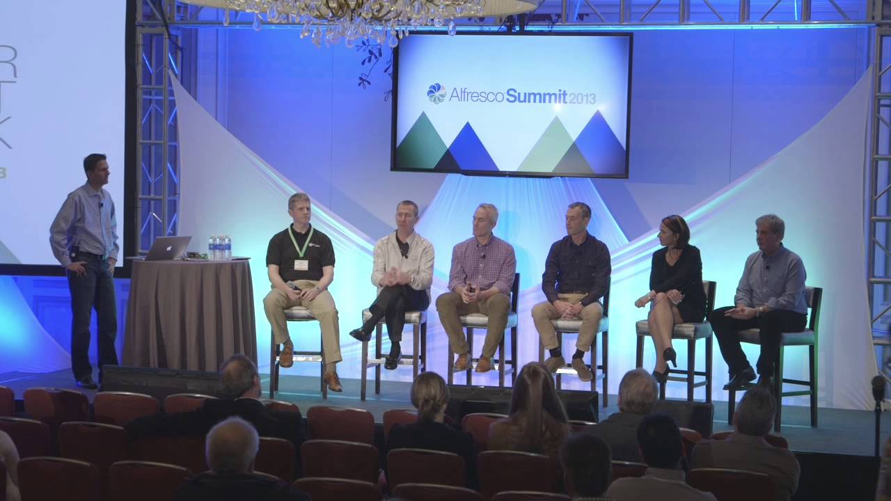 Alfresco Summit 2013: Executive Leadership Panel Discussion - YouTube