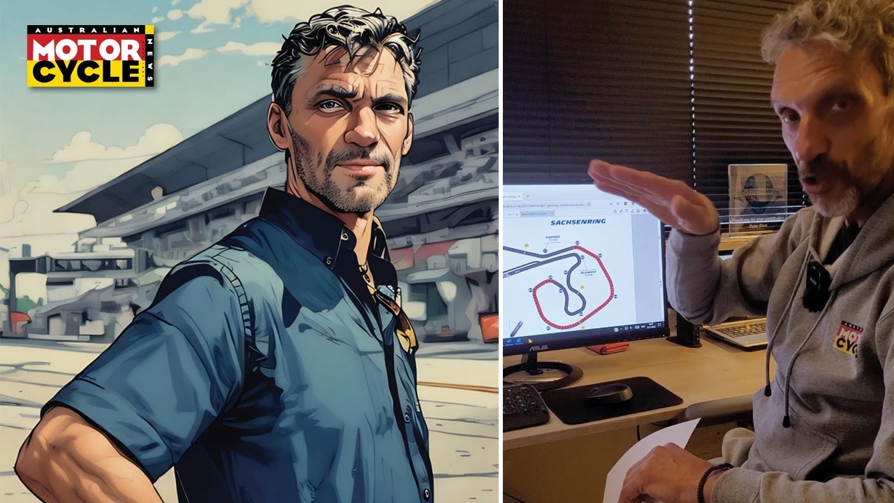 Peter Bom reporting for AMCN on Day 3 of the 2025 Sachsenring MotoGP ...