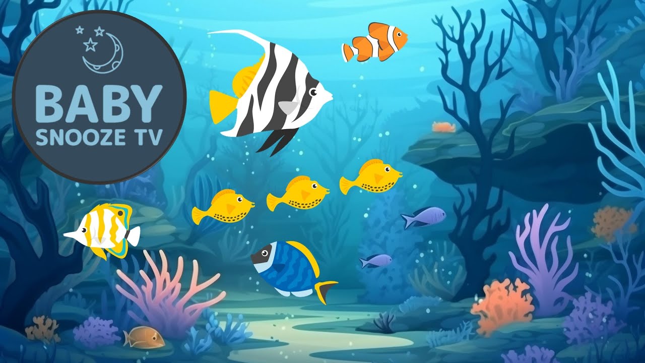 Super Relaxing 'Go to Sleep' Baby Music with Fish Lullaby - YouTube