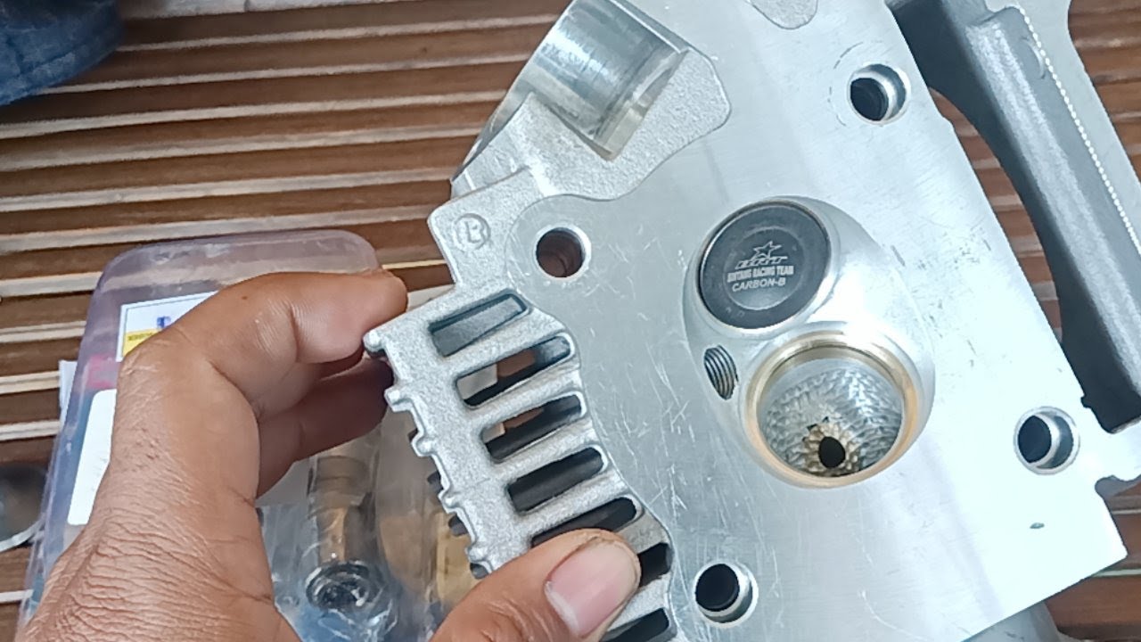 Review Head BRT Jupiter 5TP CNC Porting Dimple - YouTube