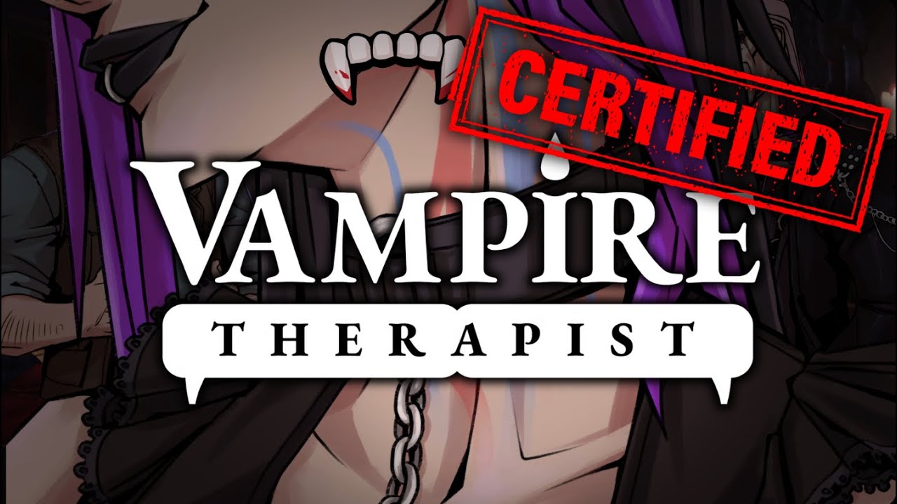 I'm a Certified Therapist for Vampires | First Look at Vampire Therapist demo on Steam - YouTube